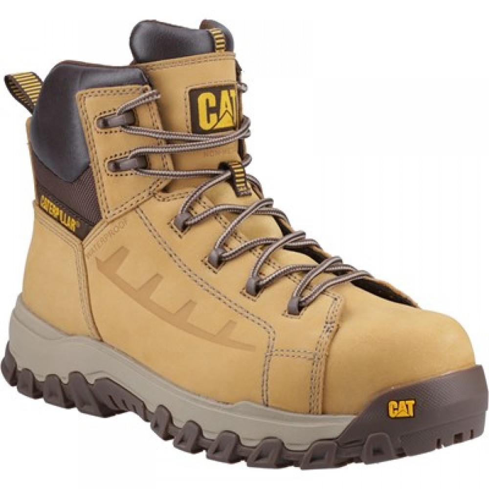 CAT Threshold Tan Safety Boot